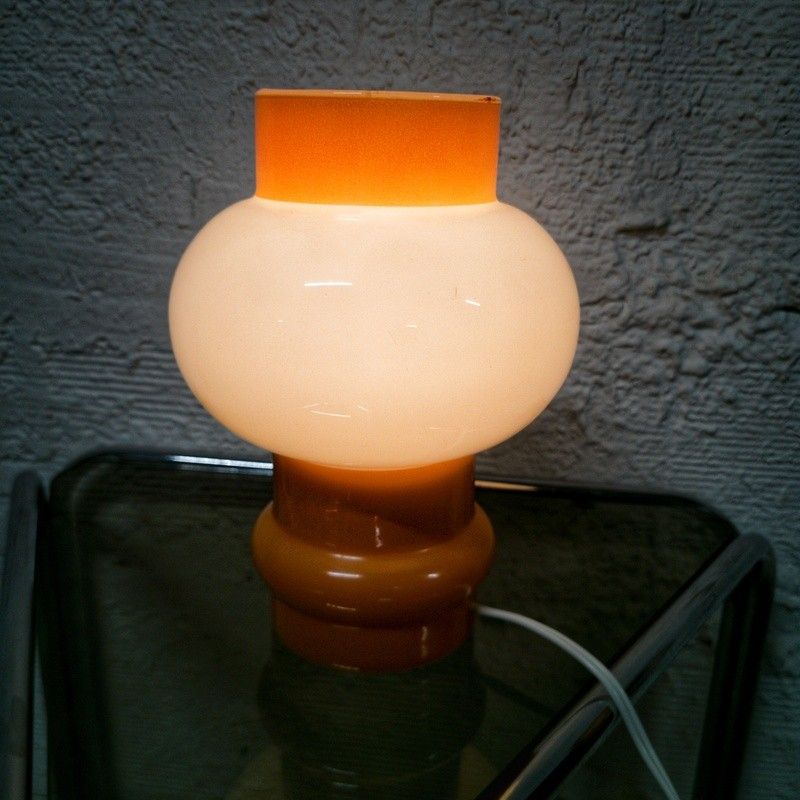 Lampe à Poser Vintage en Opaline | L'Atelier Imparfait